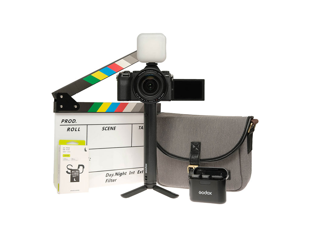 Fujifilm X-S20 Siyah + XF16-80mm Vlogger Hazır Kit | Okto Store