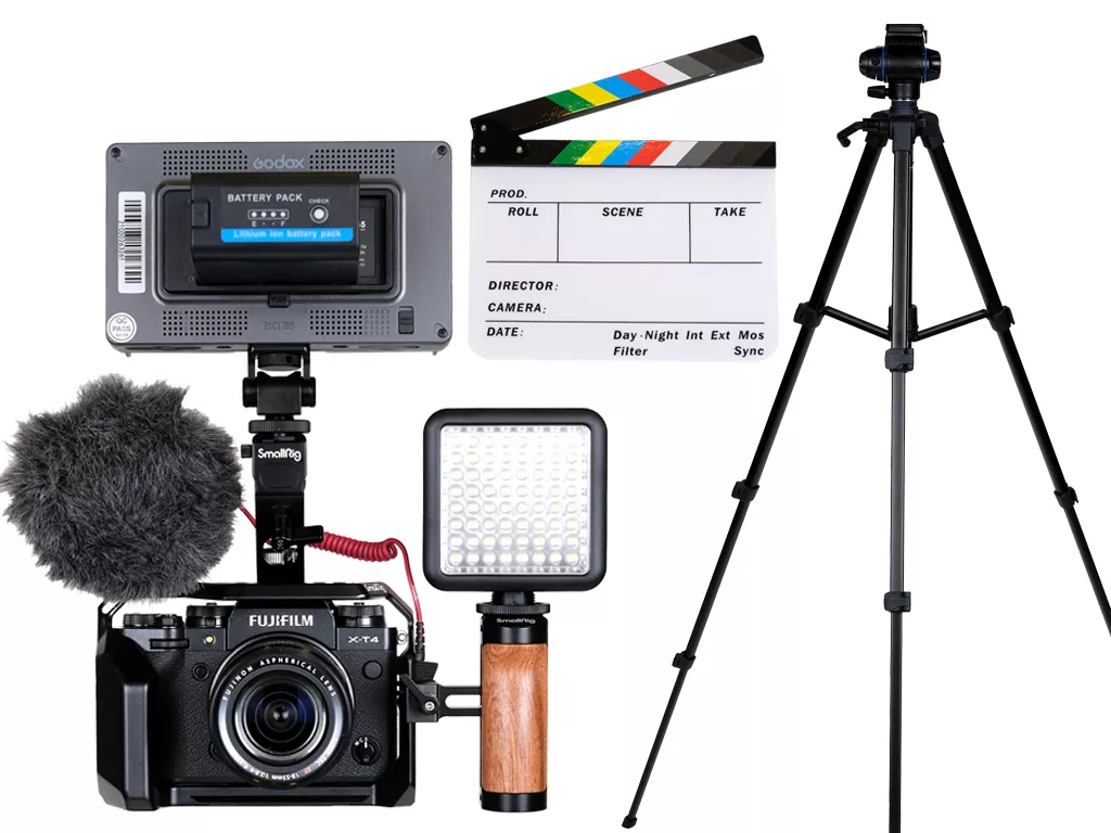 Fujifilm X-T4 Siyah Kafes & Monitör Videographer Kit | Okto Store